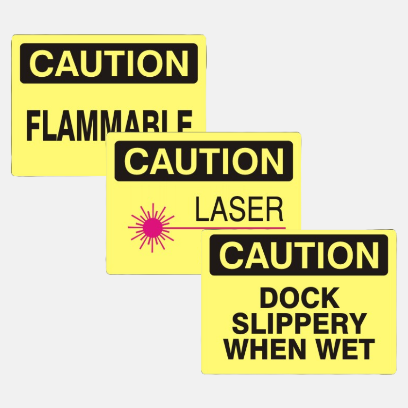 Caution Signs — Safety & Packaging Sales