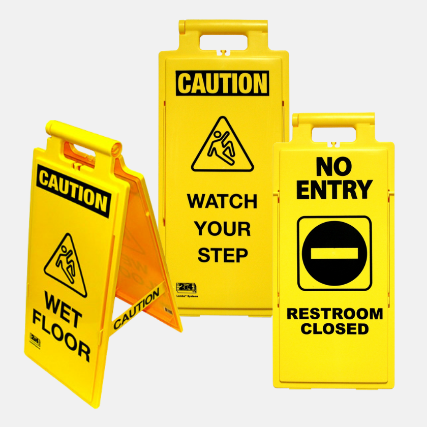 Floor Signs & Stencils — Safety & Packaging Sales