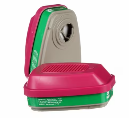 3M Ammonia/Methylamine/P100 Cartridge/Filter — Safety & Packaging Sales