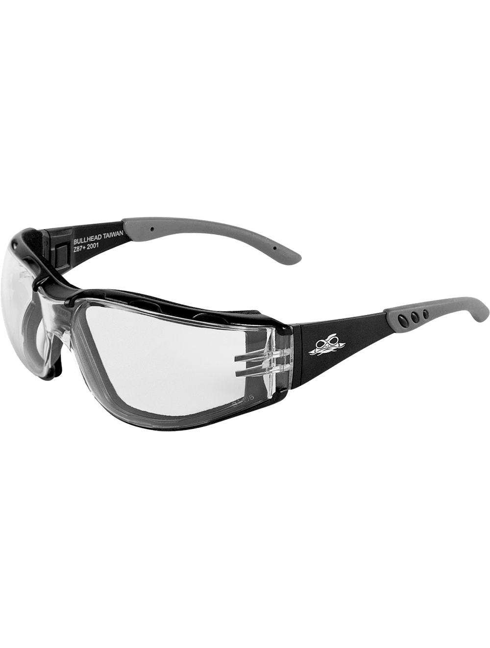 CG5 Convertible Safety Glasses/Goggles w/ Removable Foam Gasket & Temp ...