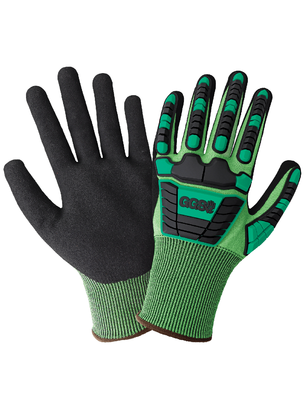 Vise Gripster® C.I.A. - Cut & Impact Resistant Gloves, 18g Hi-Vis Gree ...