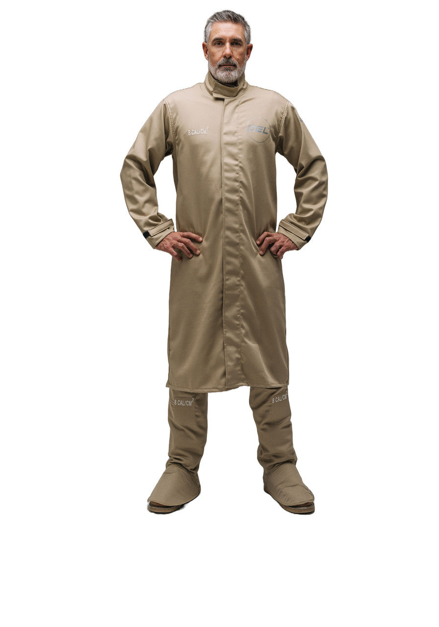 8 CAL Coat, Khaki - Men's — Safety & Packaging Sales
