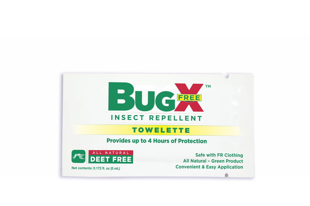 BugX DEET FREE Insect Repellent Wipes — Safety & Packaging Sales