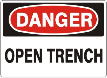 Danger Open Trench — Safety & Packaging Sales
