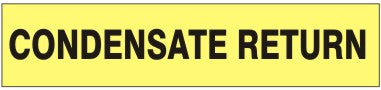 Condensate Return Pipe Marker — Safety & Packaging Sales