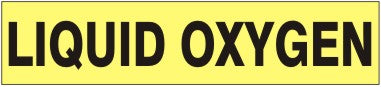 Liquid Oxygen Pipe Marker — Safety & Packaging Sales