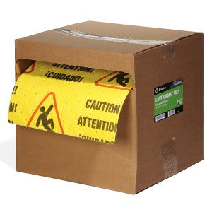 Caution Mat Universal Rolls, HeavyWeight, 15" x 150', Absorbs Up to 18 ...