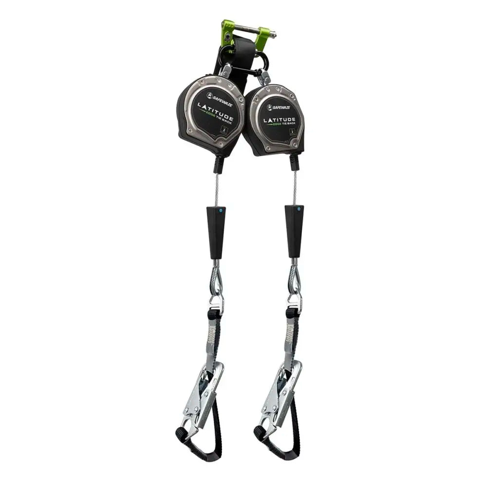 Latitude Edge Class 2 Tie-Back 7′ Dual Cable SRL: Tie-Back w/ Steel Sn ...
