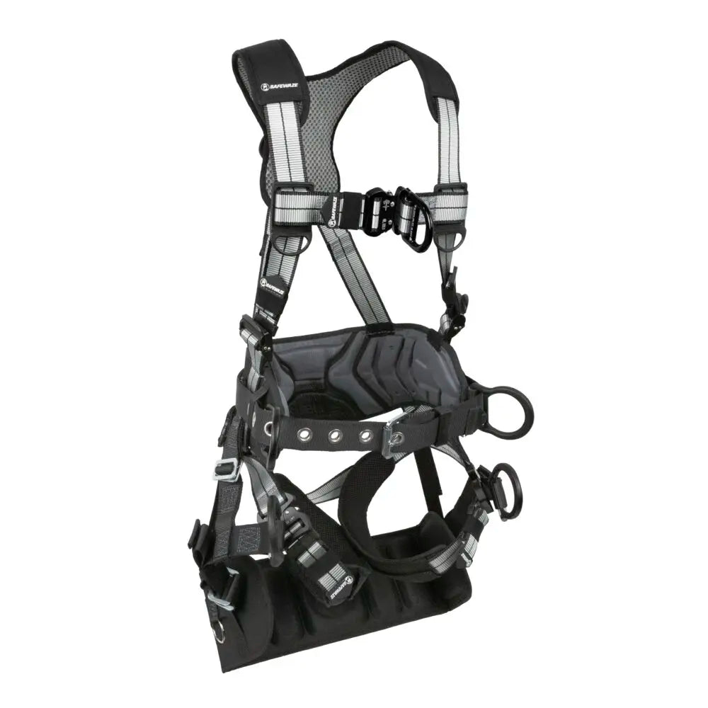 PRO+ Slate Tower Construction Harness w/Alum. 3D, Alum. Quick-Connect ...