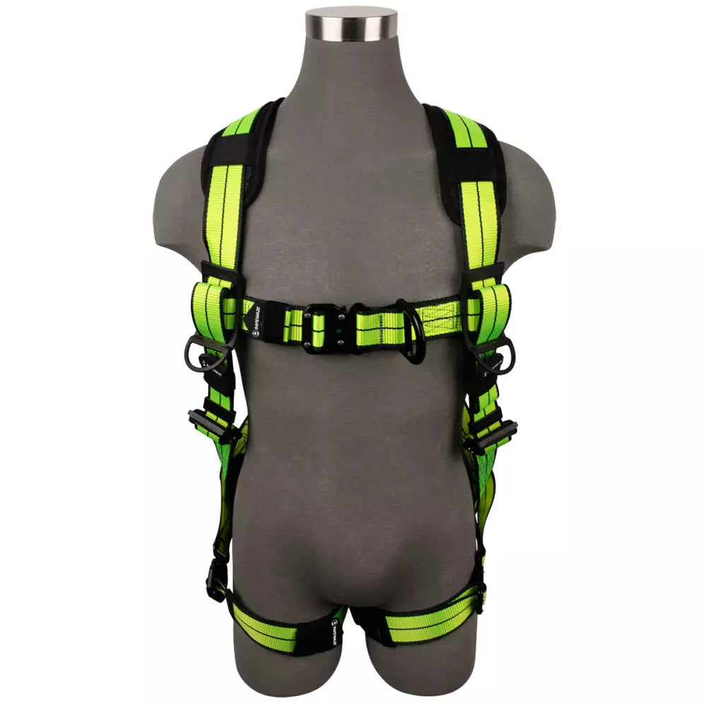 PRO+ No-Tangle Full Body Harness: Dorsal D-Ring, Quick-Connect Chest ...