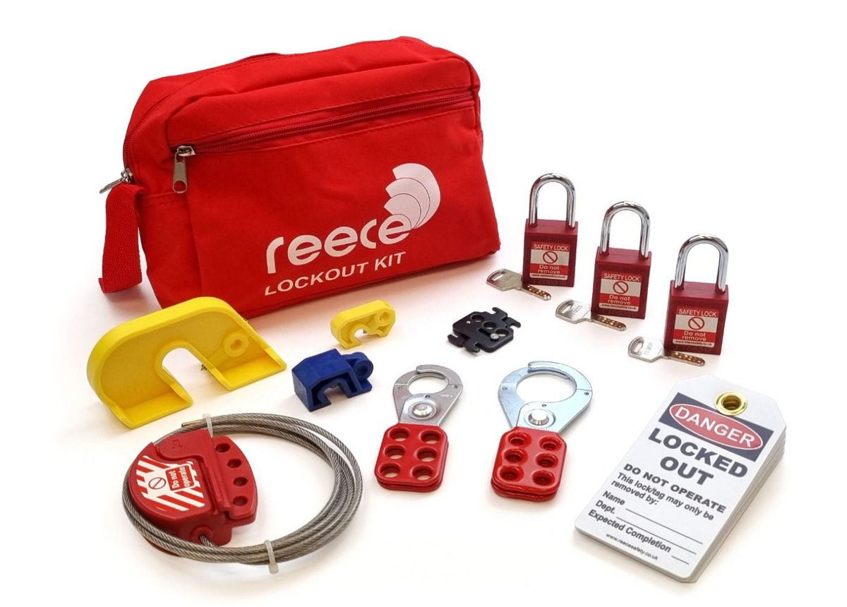 Small Mechanical Lockout Kit for HVAC — Safety & Packaging Sales