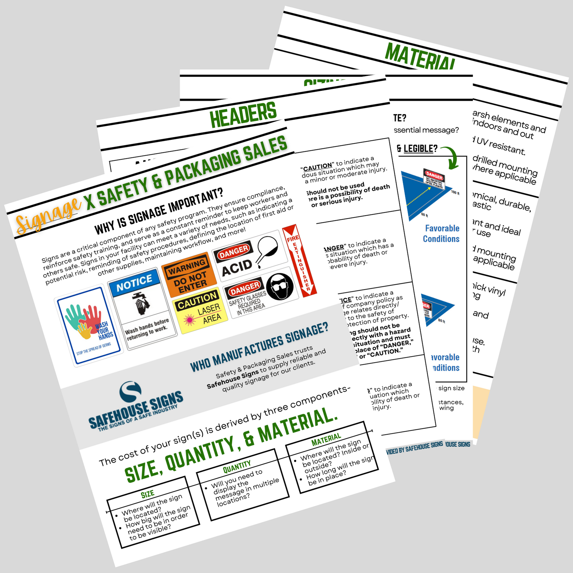 Signage Resources — Safety & Packaging Sales