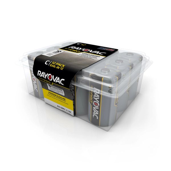 Rayovac C Ultra Pro Alkaline Batteris — Safety & Packaging Sales