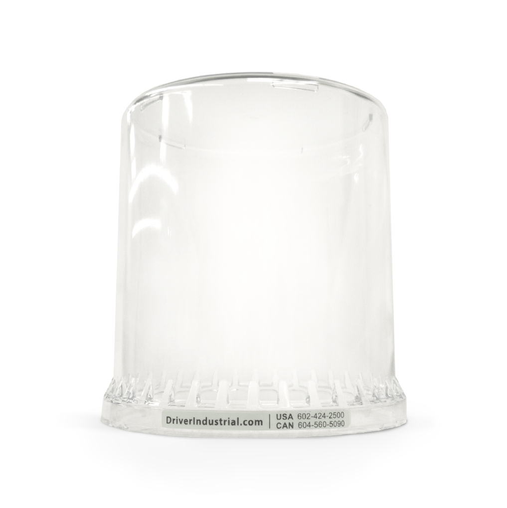 Helios X-MOD 6" (High Dome) Beacon Cover — Safety & Packaging Sales