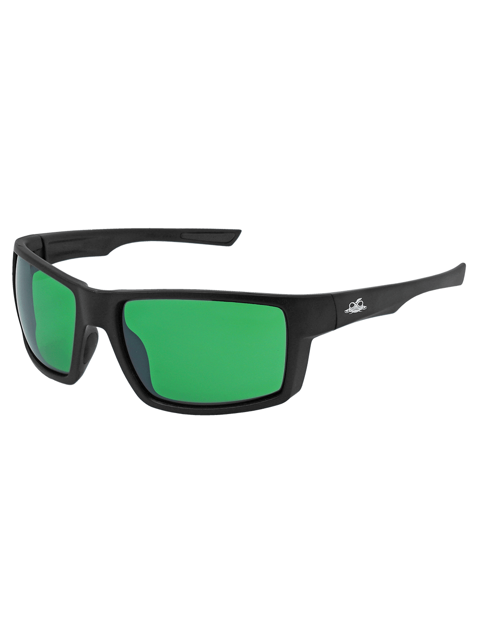 Sawfish™ - Green LED Blocker Lens, Matte Black Frame — Safety ...
