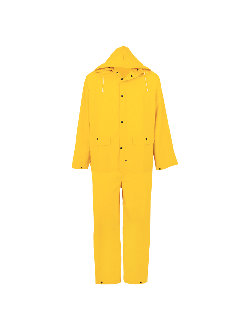 Yellow 0.35 mm Raincoat — Safety & Packaging Sales