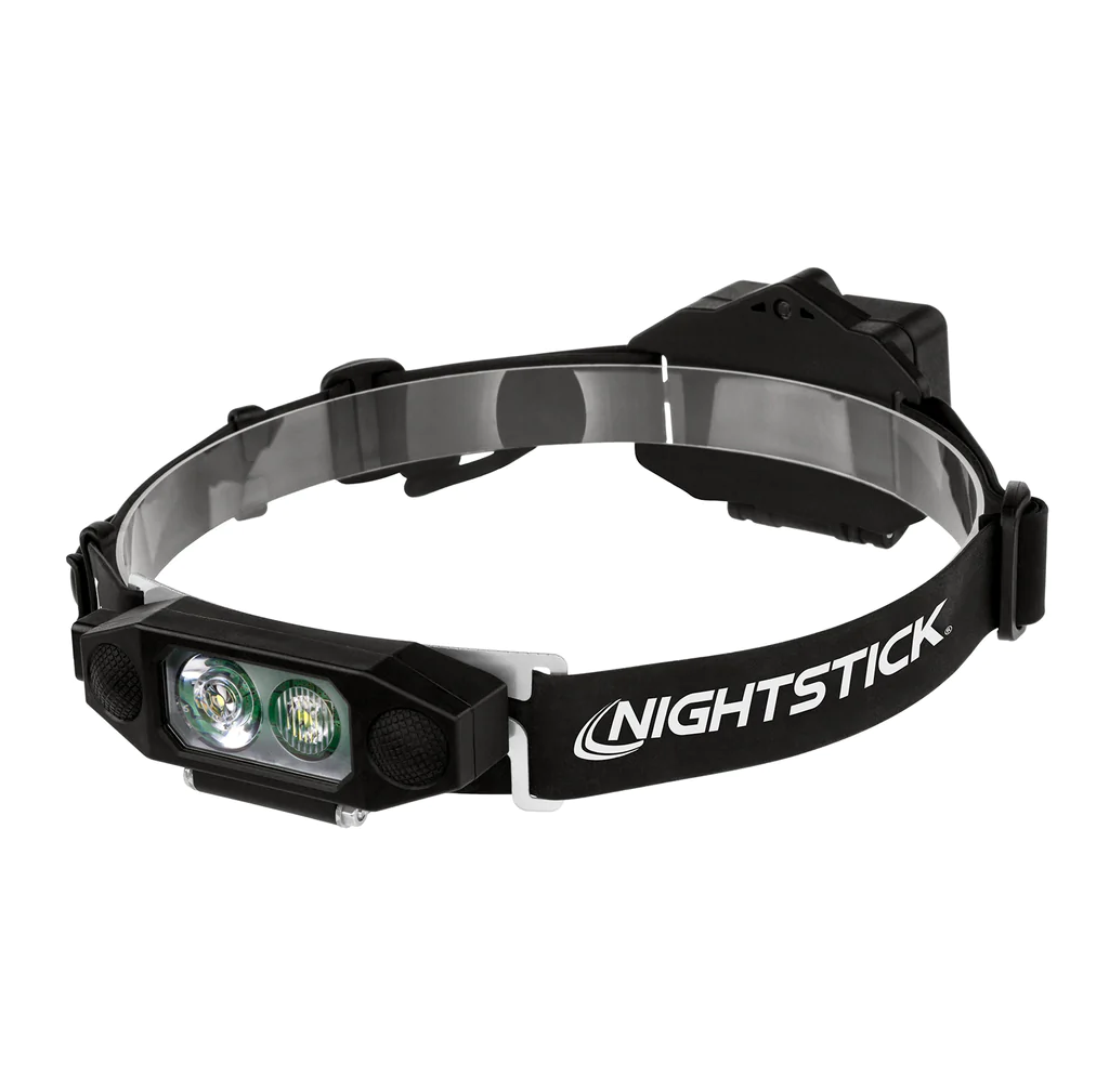 Multi-Function Headlamp with Rear Safety LED — Safety & Packaging Sales