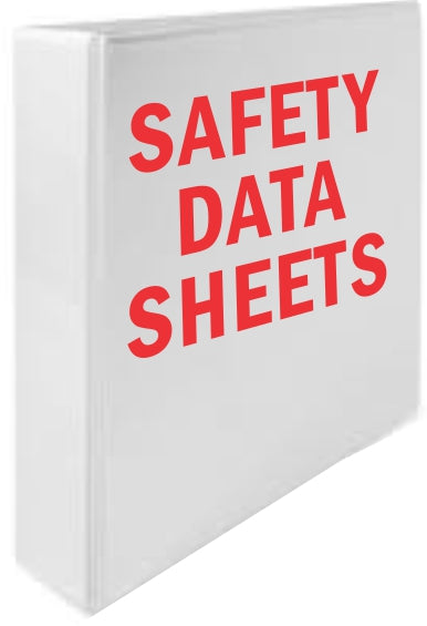 Safety Data Sheet Binder — Safety & Packaging Sales