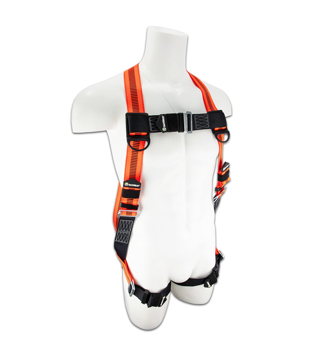 V-Line Single D-Ring Harness with Pass through Leg Buckles: Universal ...