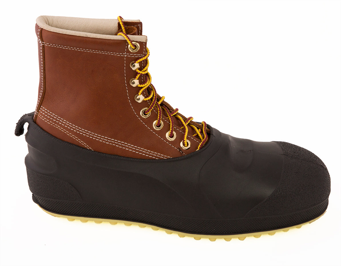 Hi-Top Overshoe - Steel Toe - Cleated - Black/Yellow — Safety ...