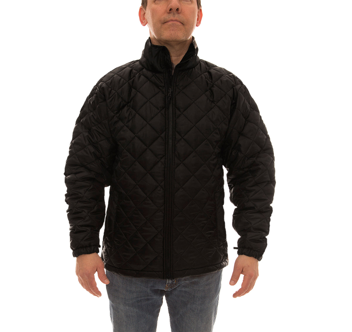 Quilted Insulated Jacket, 3 Attachment Points for Use as a Liner in Ic ...